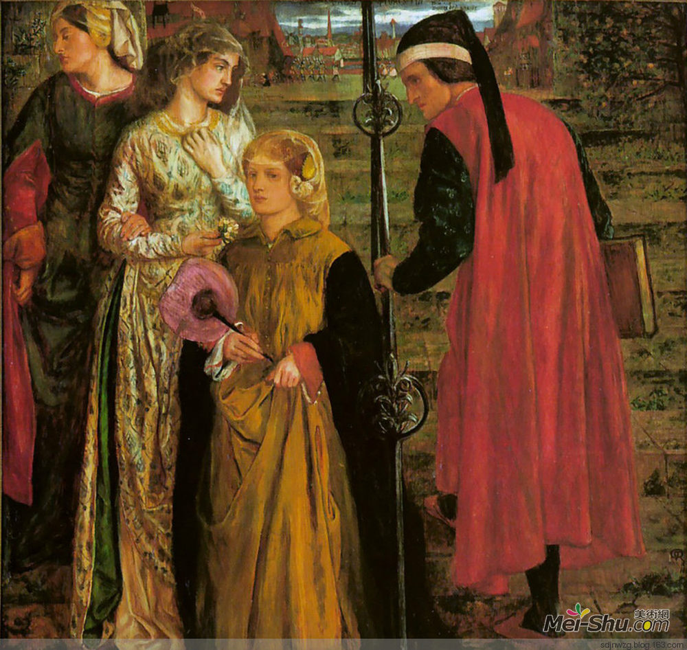 但丁·加布里埃尔·罗赛蒂 Dante Gabriel Rossetti 高清作品欣赏美术综合美术网 Mei