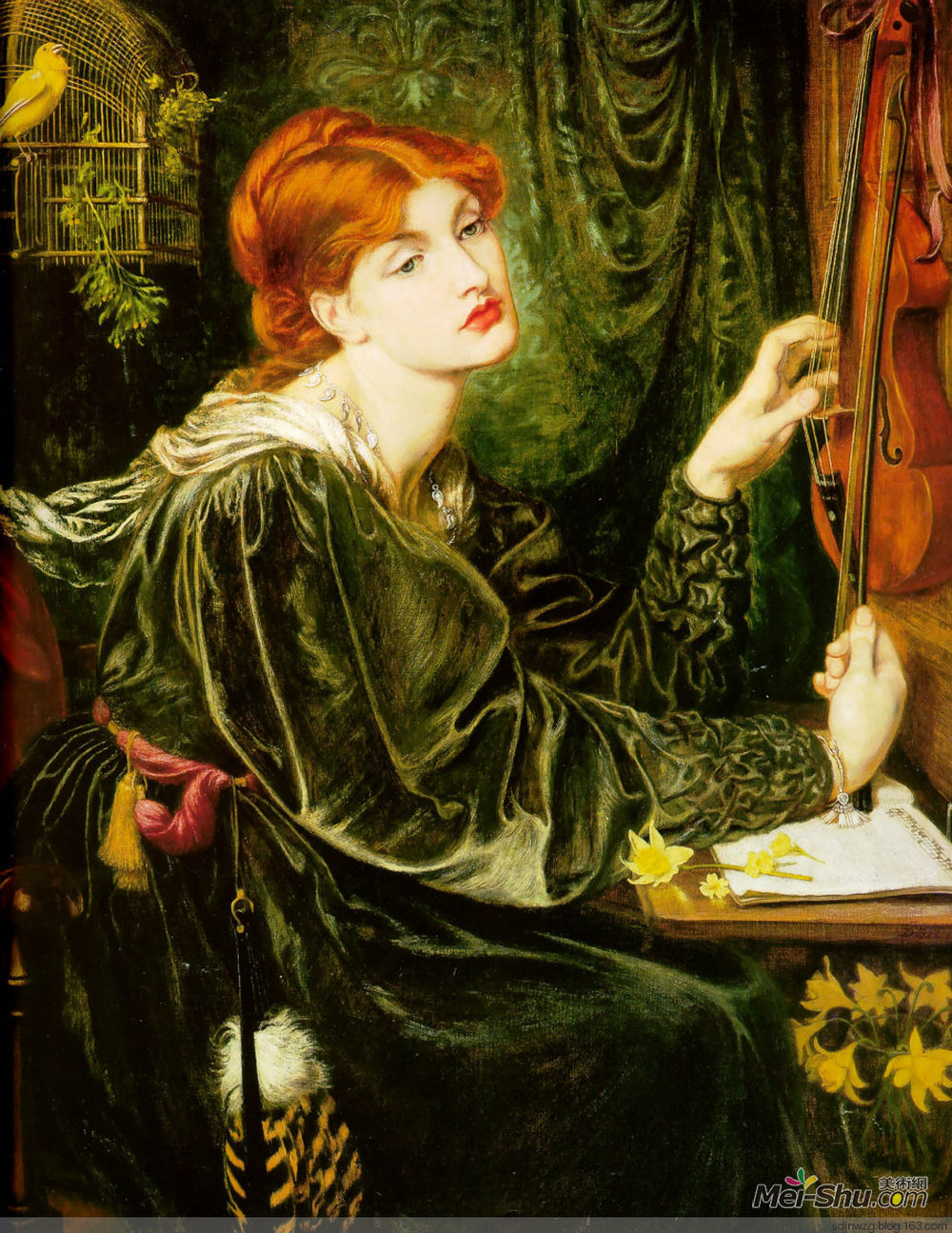 但丁·加布里埃尔·罗赛蒂 Dante Gabriel Rossetti 高清作品欣赏美术综合美术网 Mei